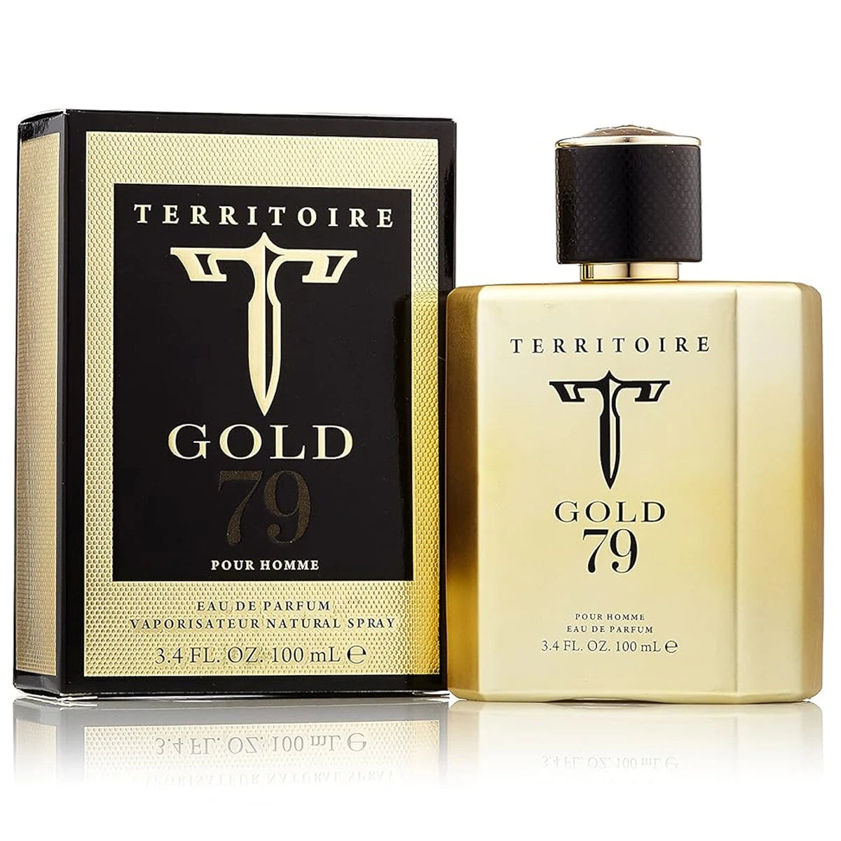 Territoire Gold 79 3.4 oz EDP for men – LaBellePerfumes