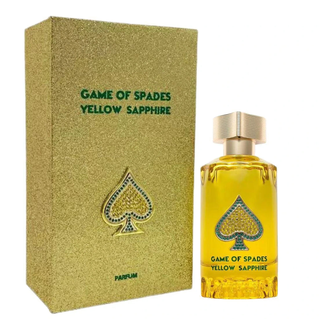 Game Of Spades Yellow Sapphire 3.4 oz Parfum for men – LaBellePerfumes